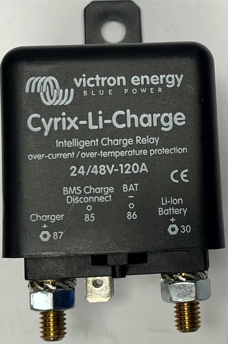 Victron Cyrix-Li-charge 24/48V-120A intelligent charge relay - Farco AS