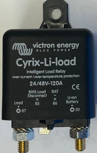 Victron Cyrix-Li-load 24/48V-120A intelligent load relay - Farco AS